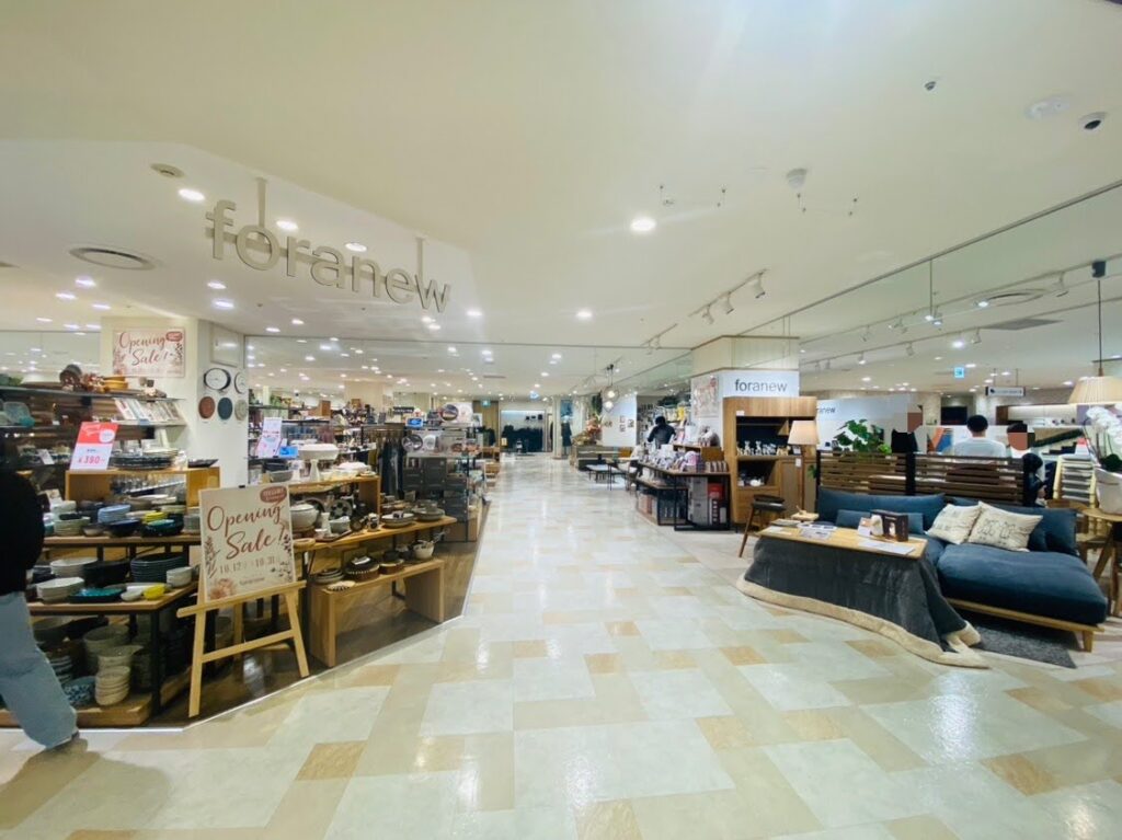 【足立区】北千住マルイにオシャレな家具・生活雑貨のお店「foranew」がオープン！ オープニングセールは10月31日まで！ | 号外NET 足立区
